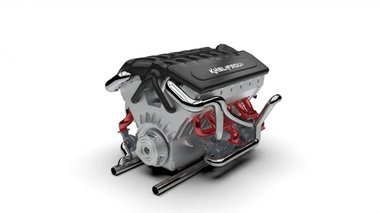 V12 Engine 3D Model | KAMMAR9